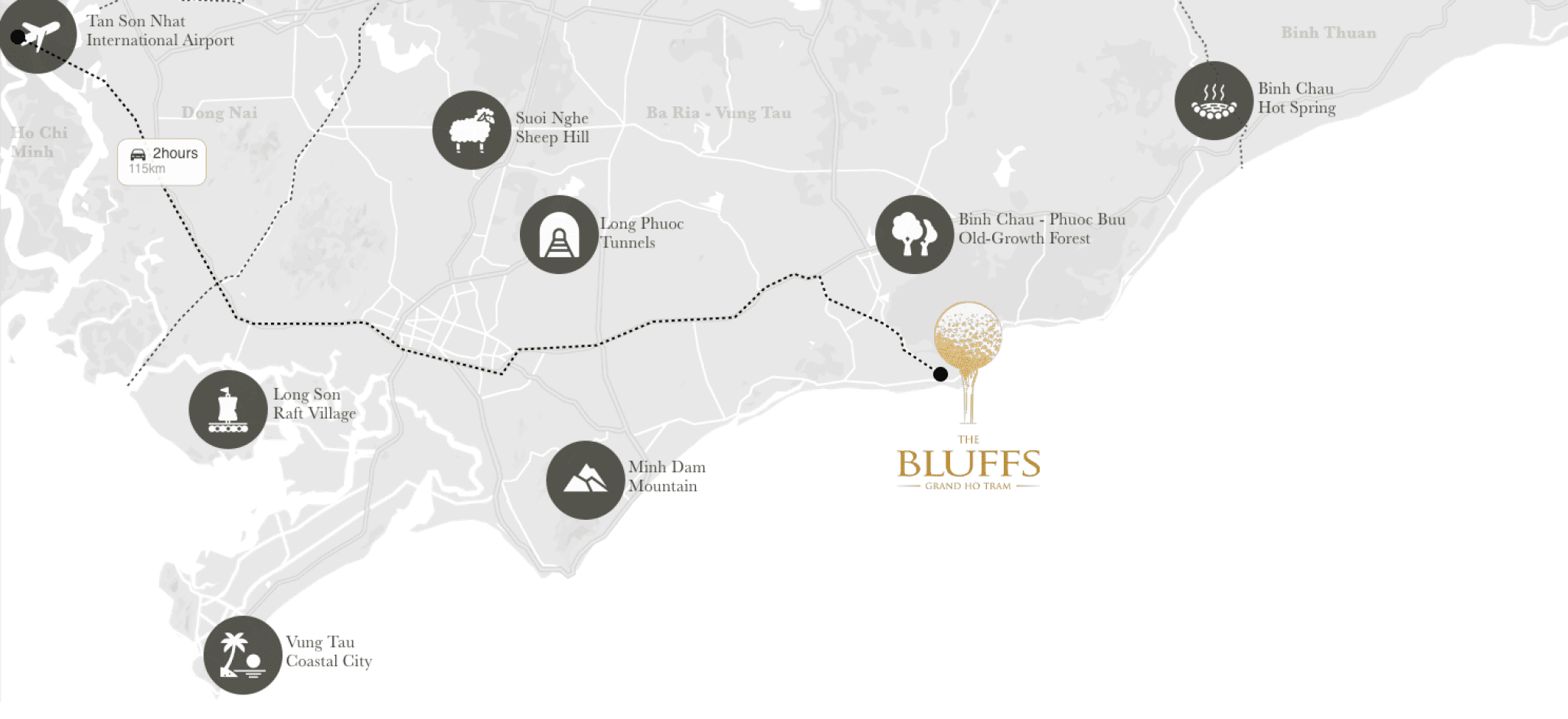 Bluffs Homepage - The Bluffs Grand Ho Tram